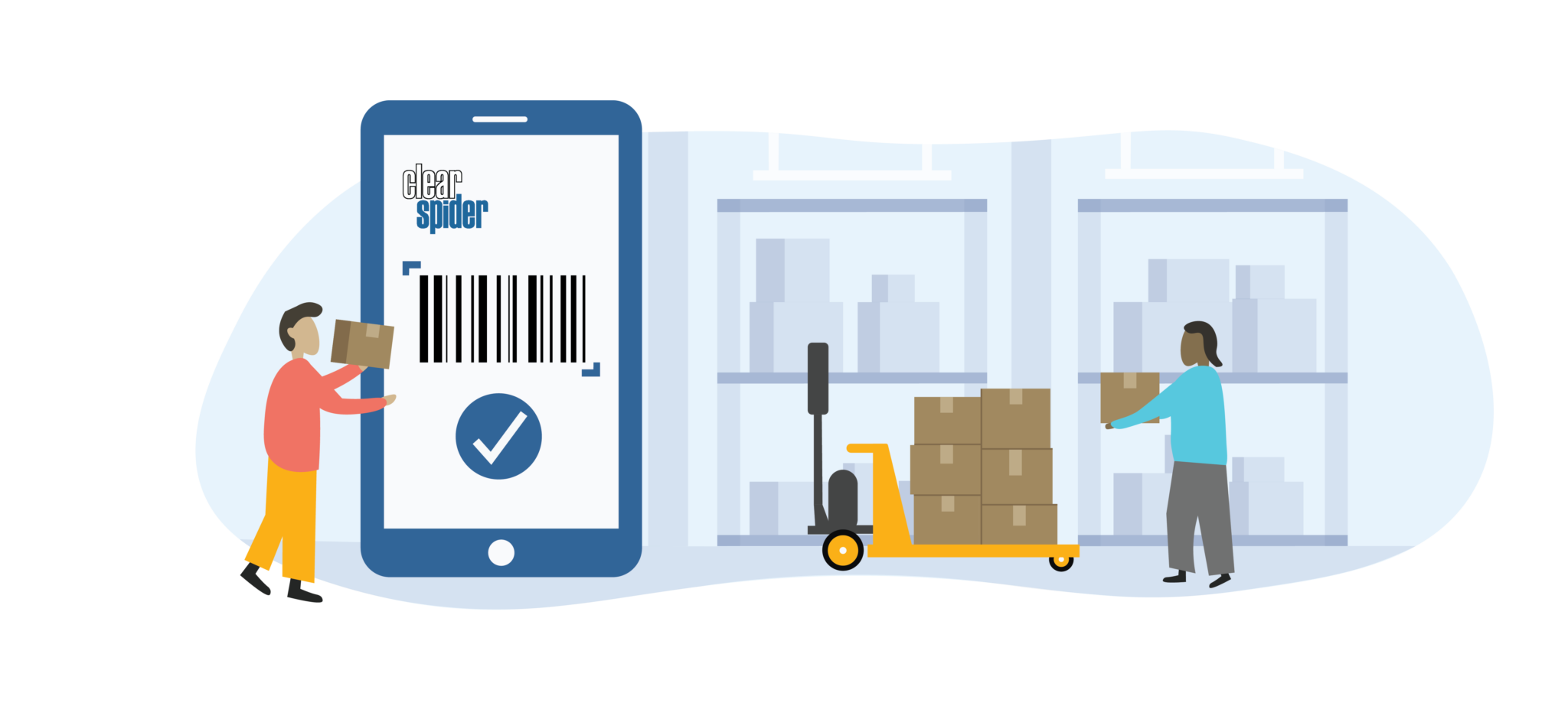 Barcode Scanning Software - Clear Spider